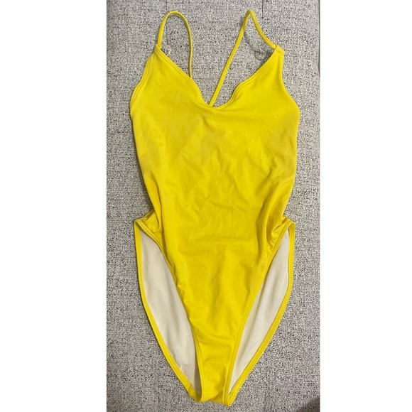 ASOS | Swim | Yellow Asos Swim Siut One Piece | Poshmark
